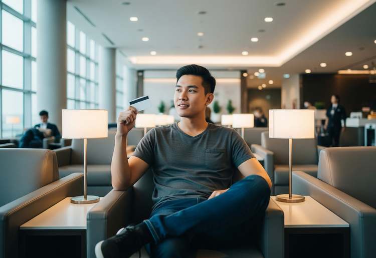 Airport Lounge Access Credit Cards for Economy Flyers
